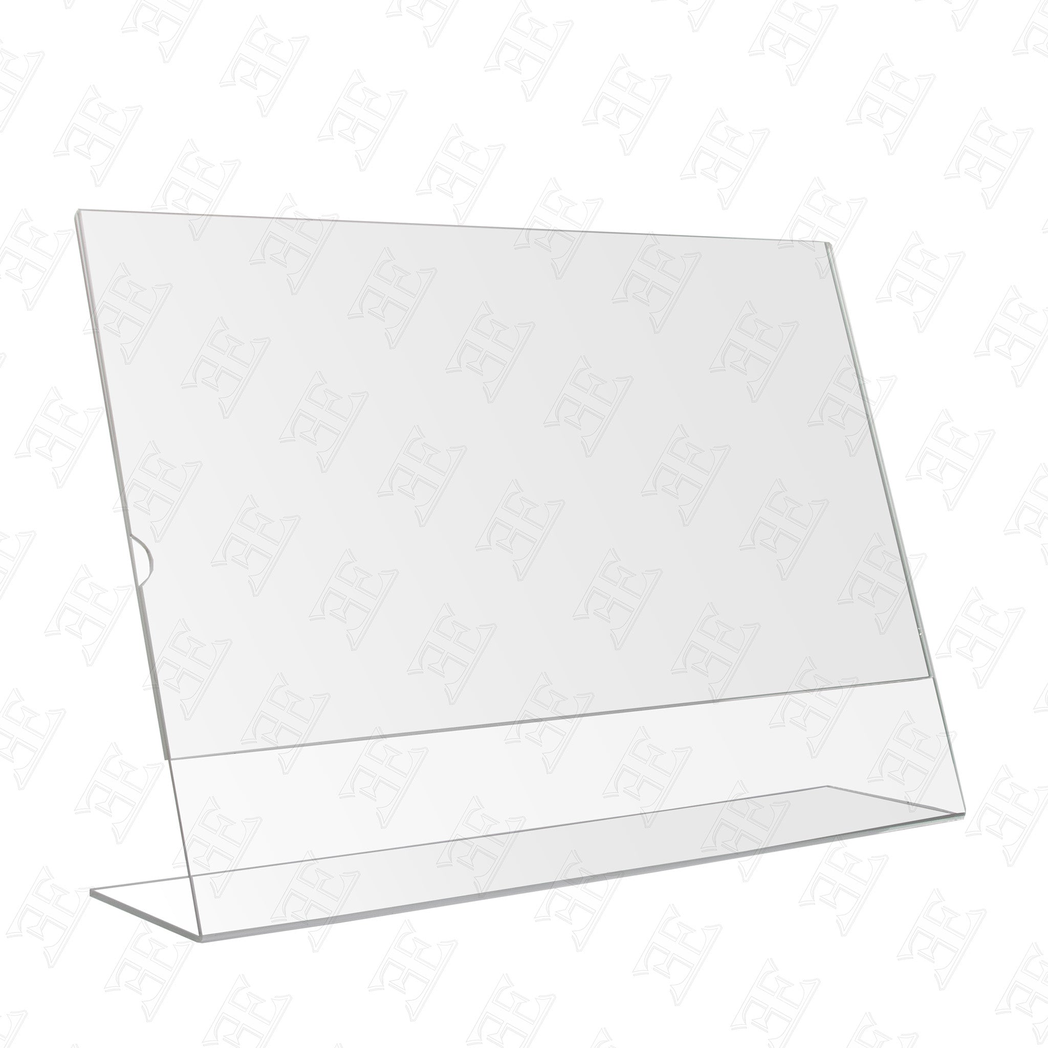 Single Sided Menu Stands Landscape – Ezi Plastics